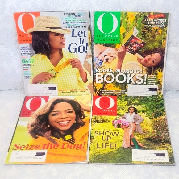 The Oprah Magazine | Accents | The Oprah Magazine 27 Issue Lot Of 4 ...